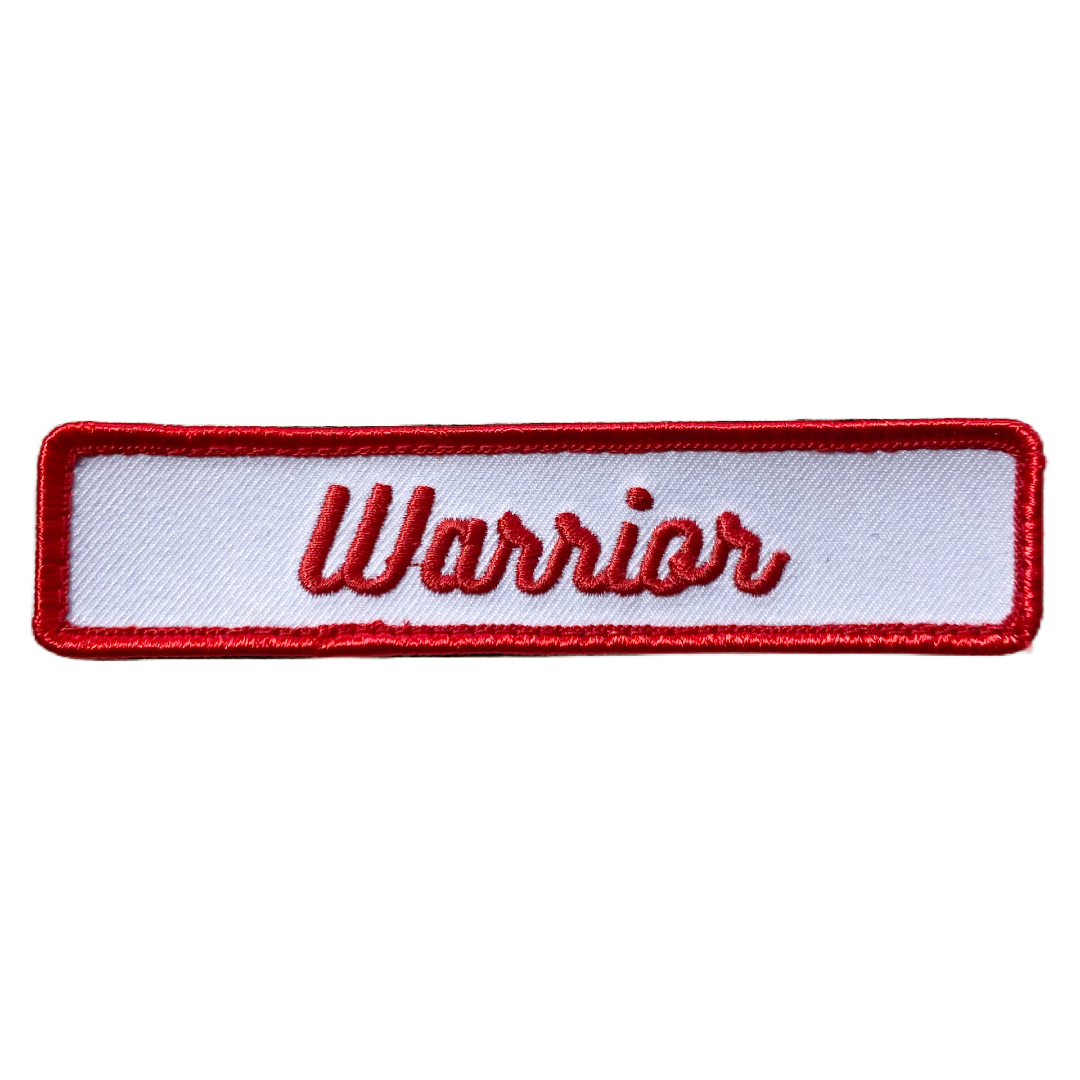 WARRIOR PATCH – HOUBLON PLATINE